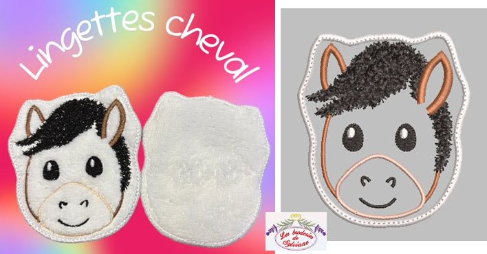 lingette cheval - Les-broderies-de-sylviane
